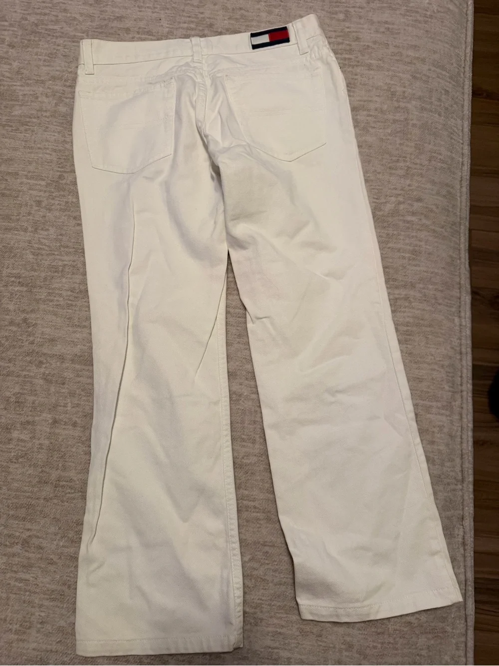 Tommy Hilfiger | Pants & Jumpsuits | Tommy Hilfiger White Jeanscapris ...